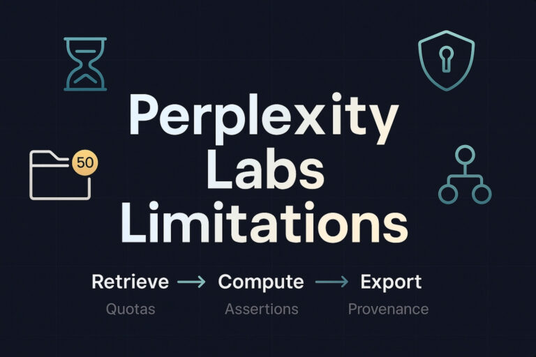 Perplexity Labs Limitations: 12 Hard Realities (and How to Work Around Them) - Topmost Ads