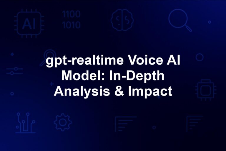 gpt-realtime Voice AI Model: In-Depth Analysis & Impact - Topmost Ads