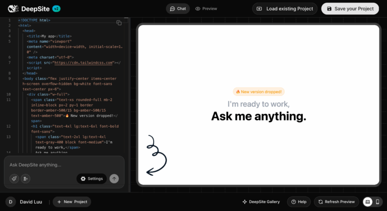 Deepsite V2 Release Revolutionizing Web App Development With Advanced Ai Coding Topmost Ads